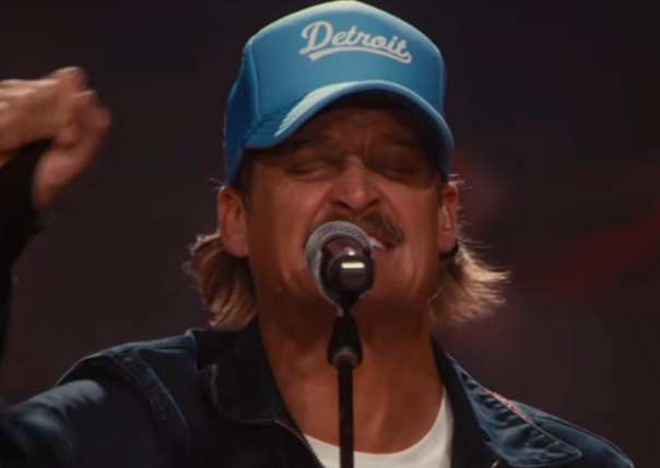 Kid Rock mocked for 'miming' Turning Point USA halftime performance
