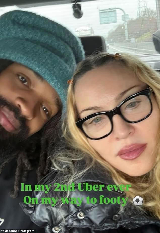 Madonna snaps selfies with boyfriend Akeem Morris and takes 'second ...