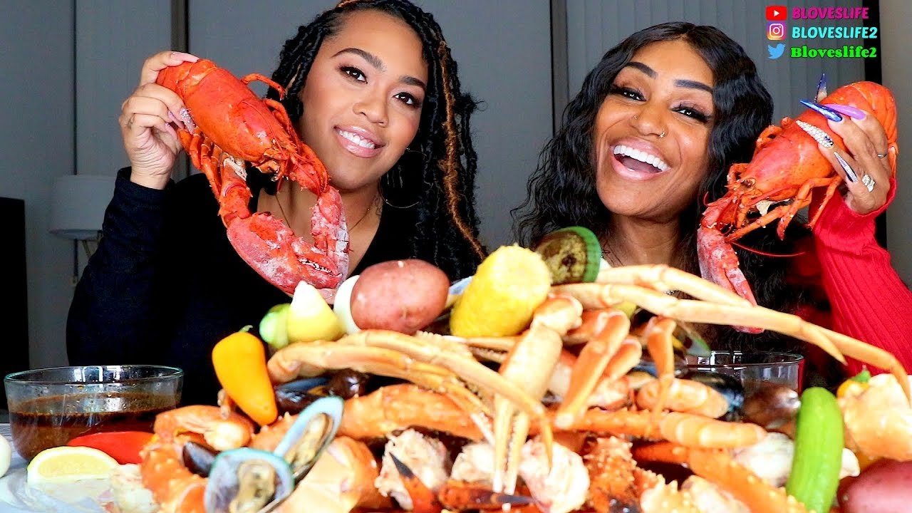 Seafood boil with Nia Riley from Love & Hip Hop