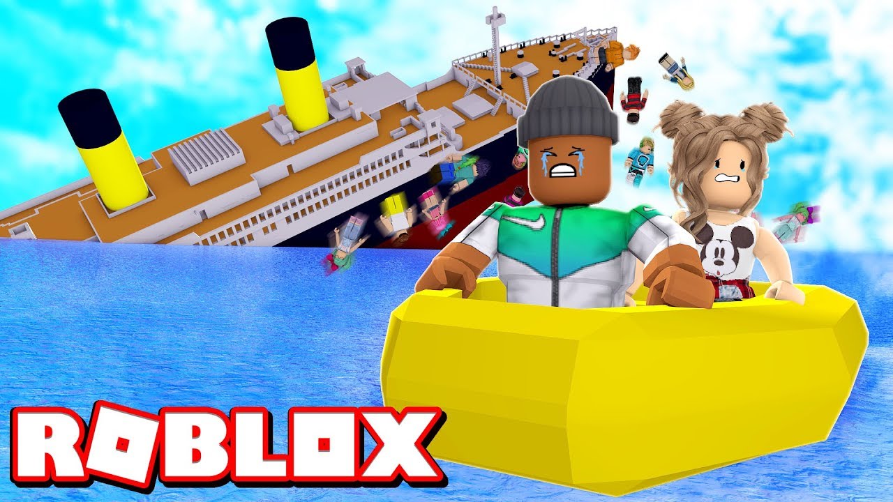 New challenge: How to survive a sinking ship in Roblox