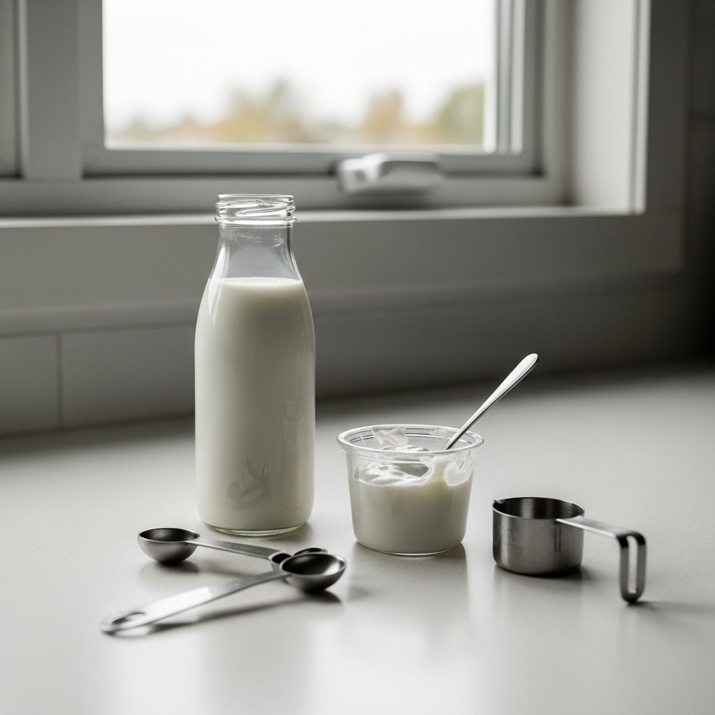 This homemade Greek yogurt comes together with just two simple ingredients