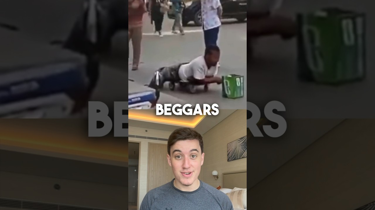 Cases of fake beggars being caught on camera