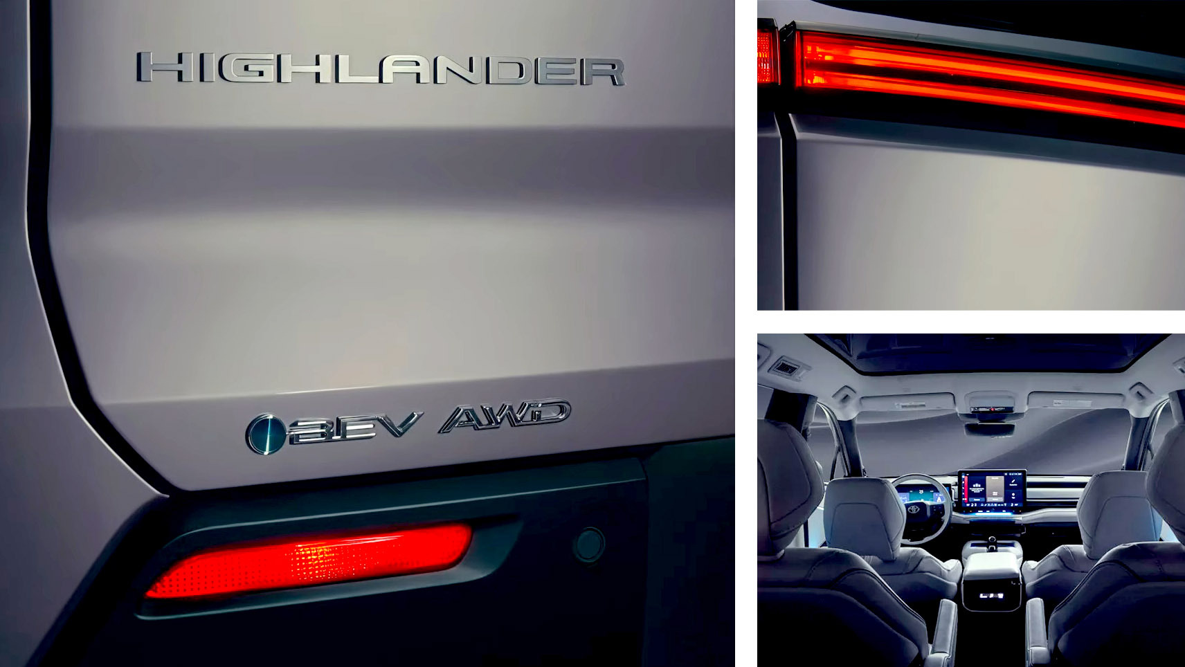 The Toyota Highlander is reborn as a three-row EV