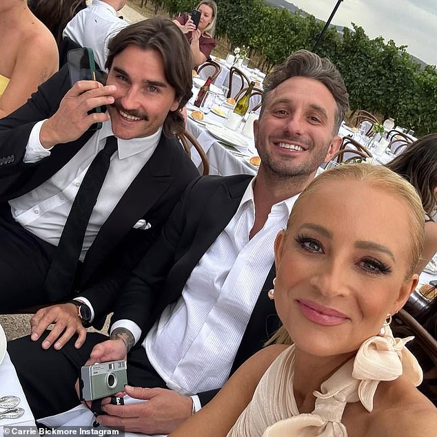 Carrie Bickmore criticised for wearing 'revealing' outfit to wedding ...