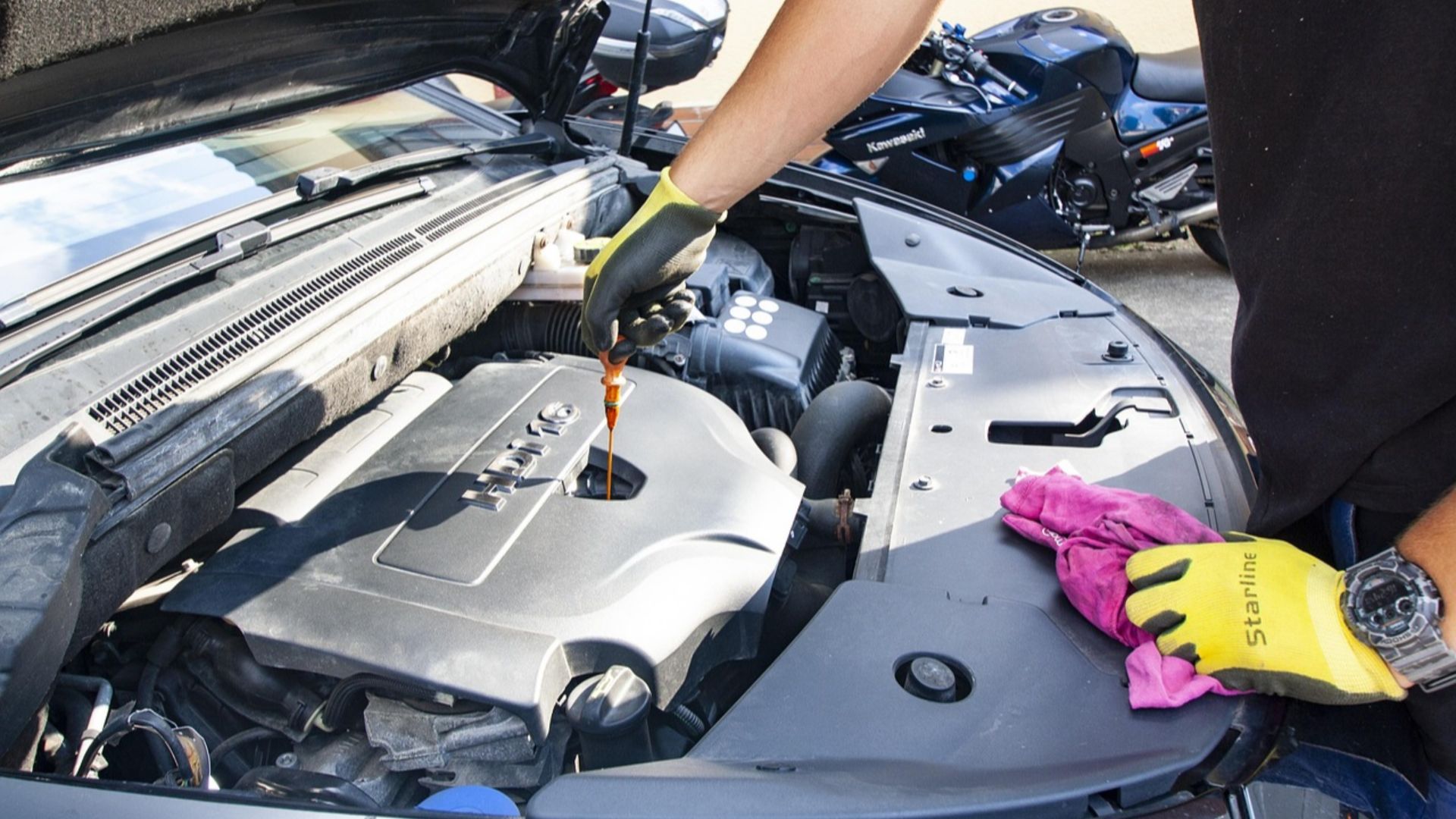 My cousin has never changed the oil in his car. It's been going now for ...