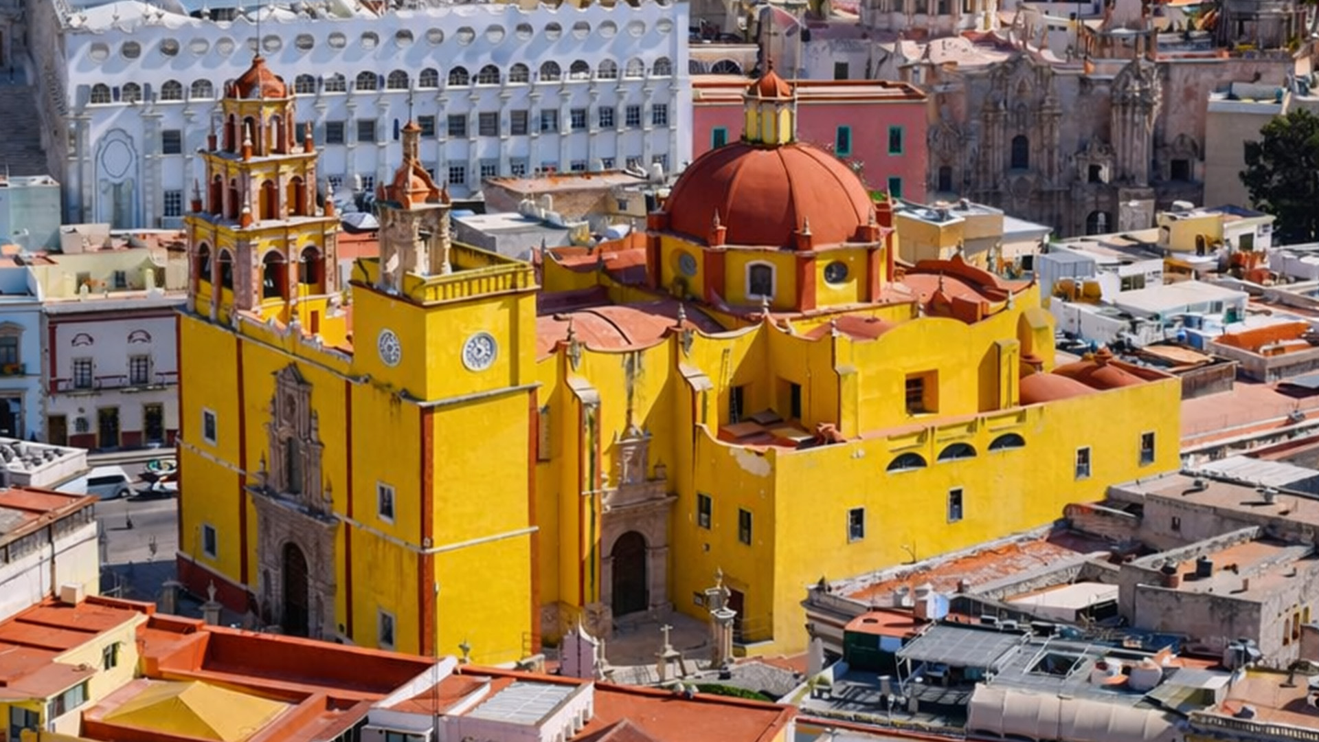 Why is this church so yellow
