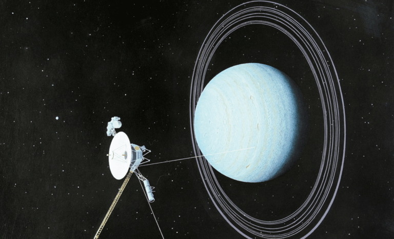 A hidden force supercharged Uranus during Voyager 2’s flyby in 1986 ...