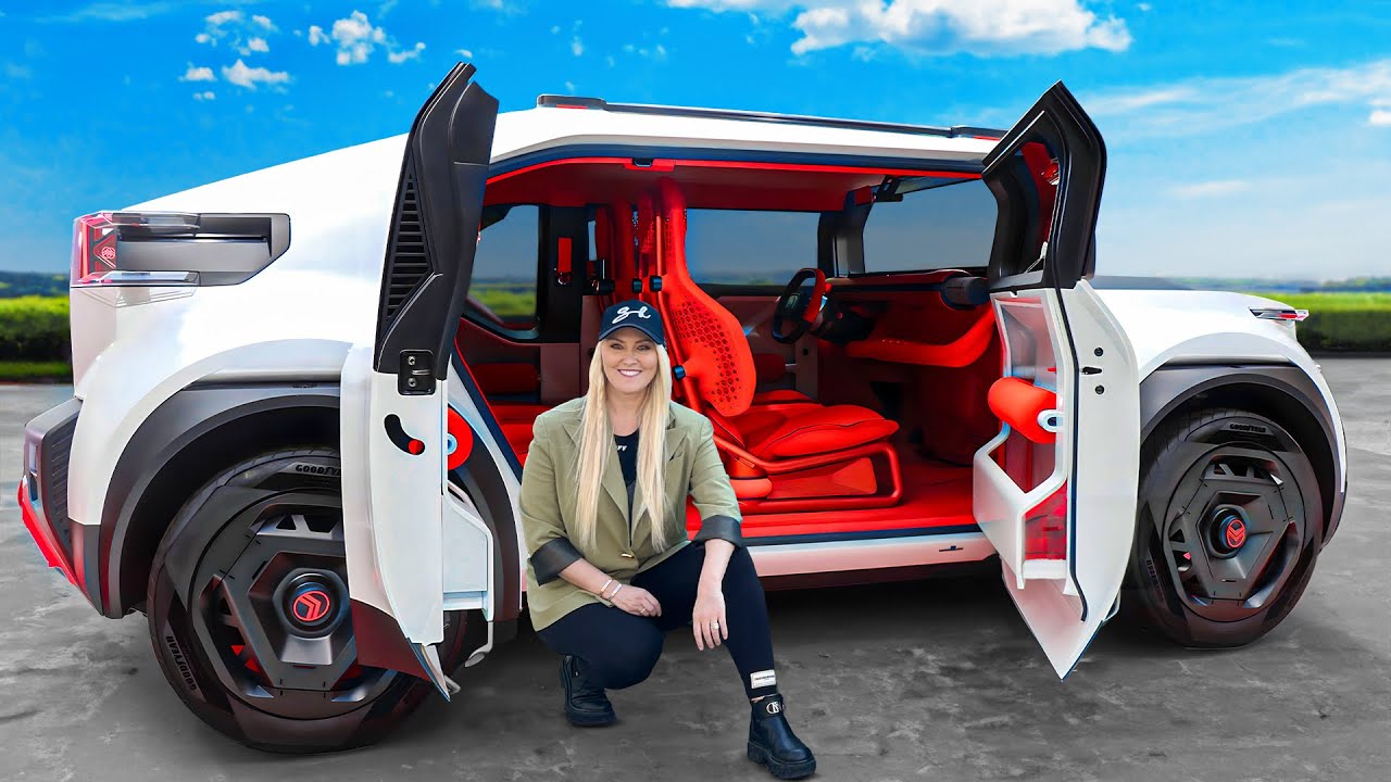 How this Citroën cardboard concept car works and why it feels like a dare