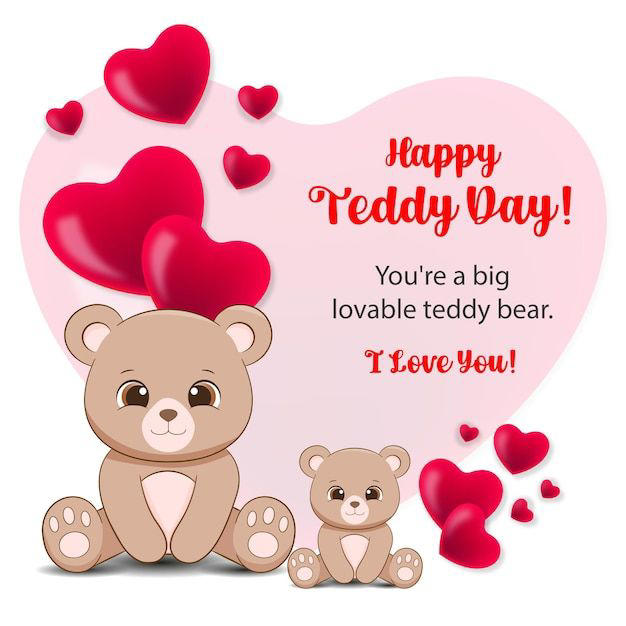 Teddy Day wishes, messages and WhatsApp status ideas for your special one