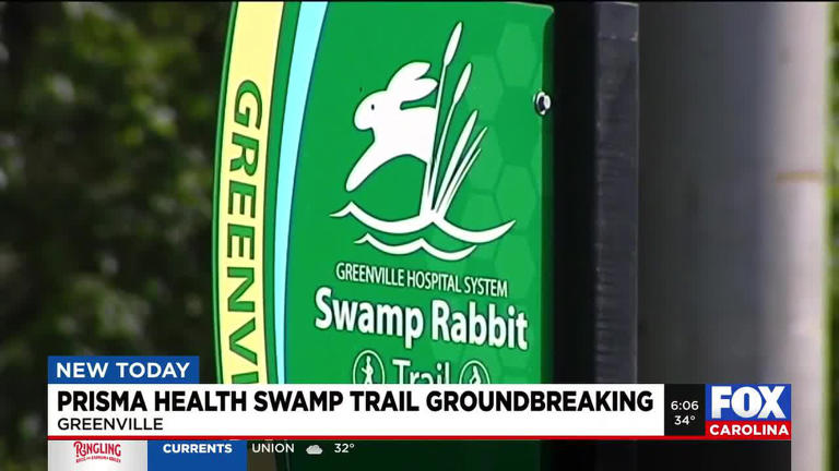 Officials break ground on new section of Swamp Rabbit Trail