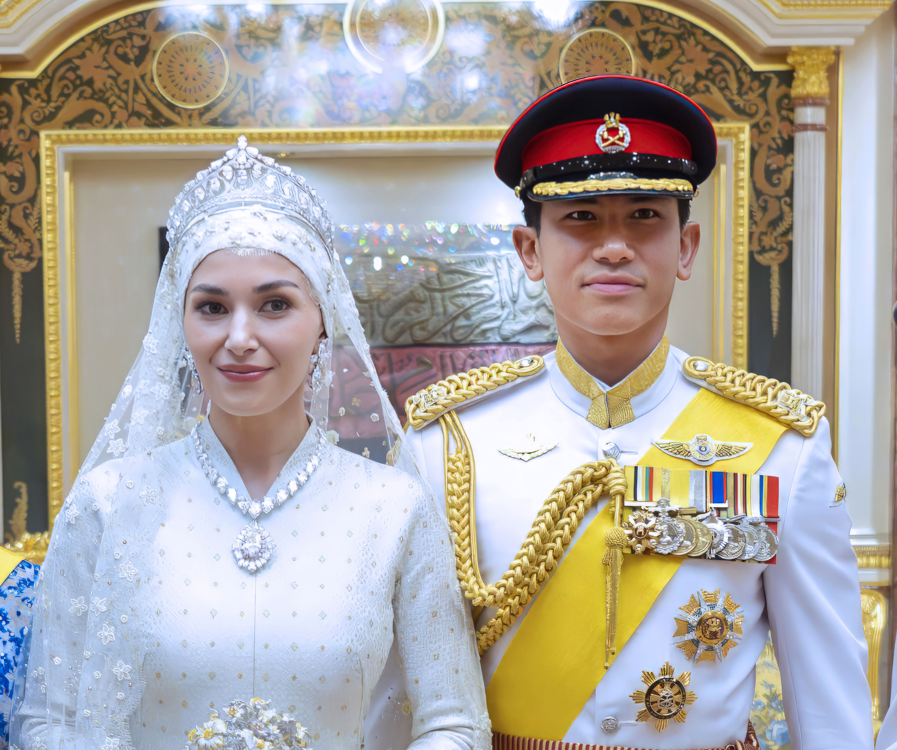 Babynieuws uit Brunei! De 'knappe prins' Abdul Mateen en zijn Anisha ...