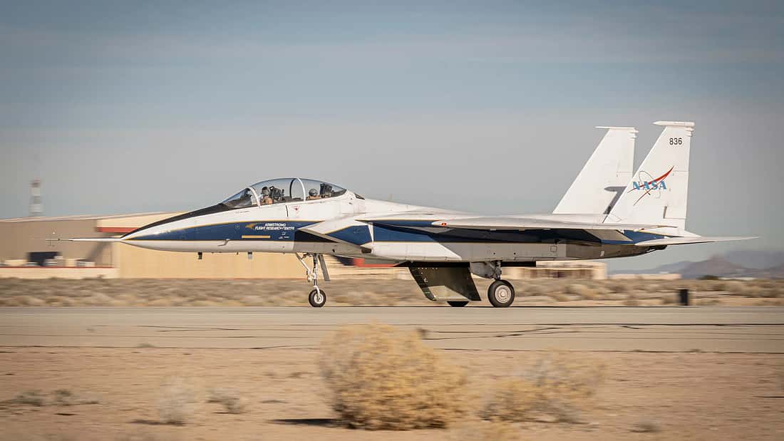 Laminarströmung: NASA testet neues Flügeldesign an F-15