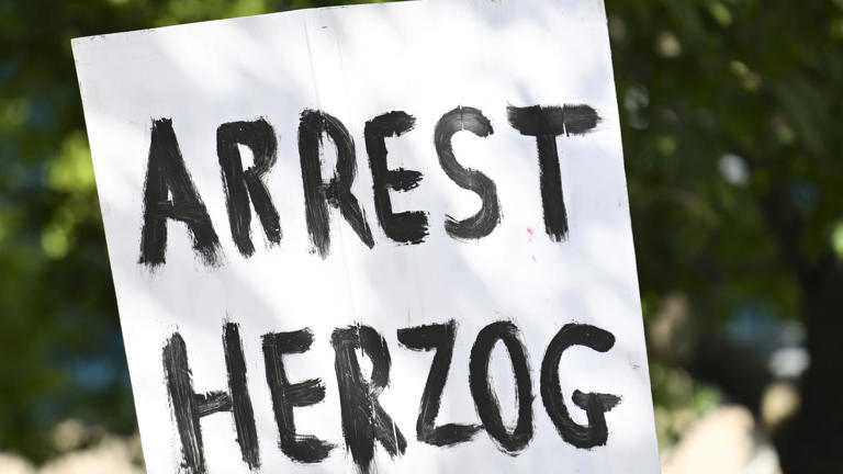 Dozens arrested after wild protest scenes