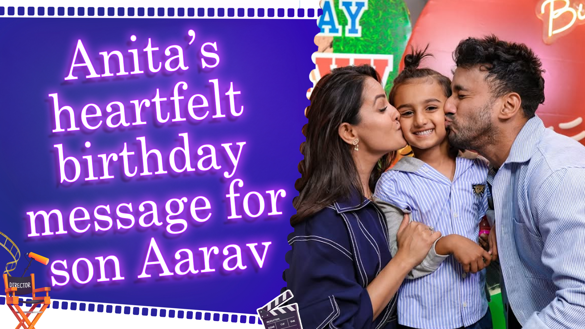Anita Hassanandani pens an emotional birthday note for son Aarav, calls ...