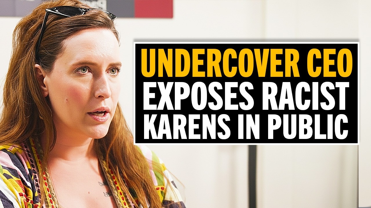 Undercover CEO exposes racist Karens in public places