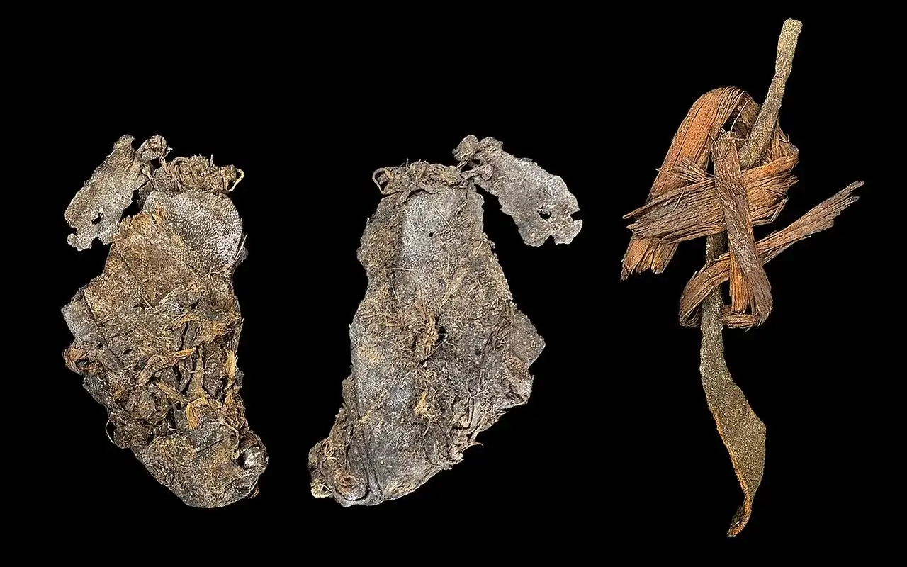 Descubren restos de piel cosida de hace 12.000 años