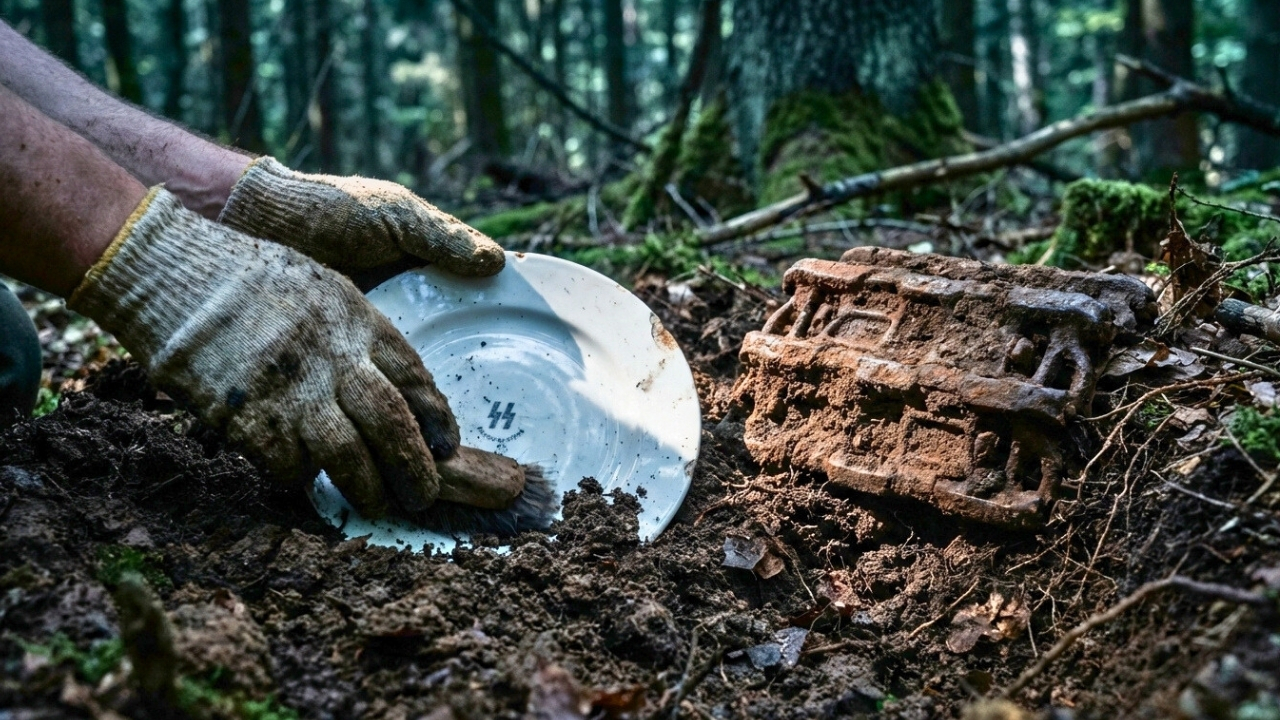 We dug for SS secrets in an abandoned training camp