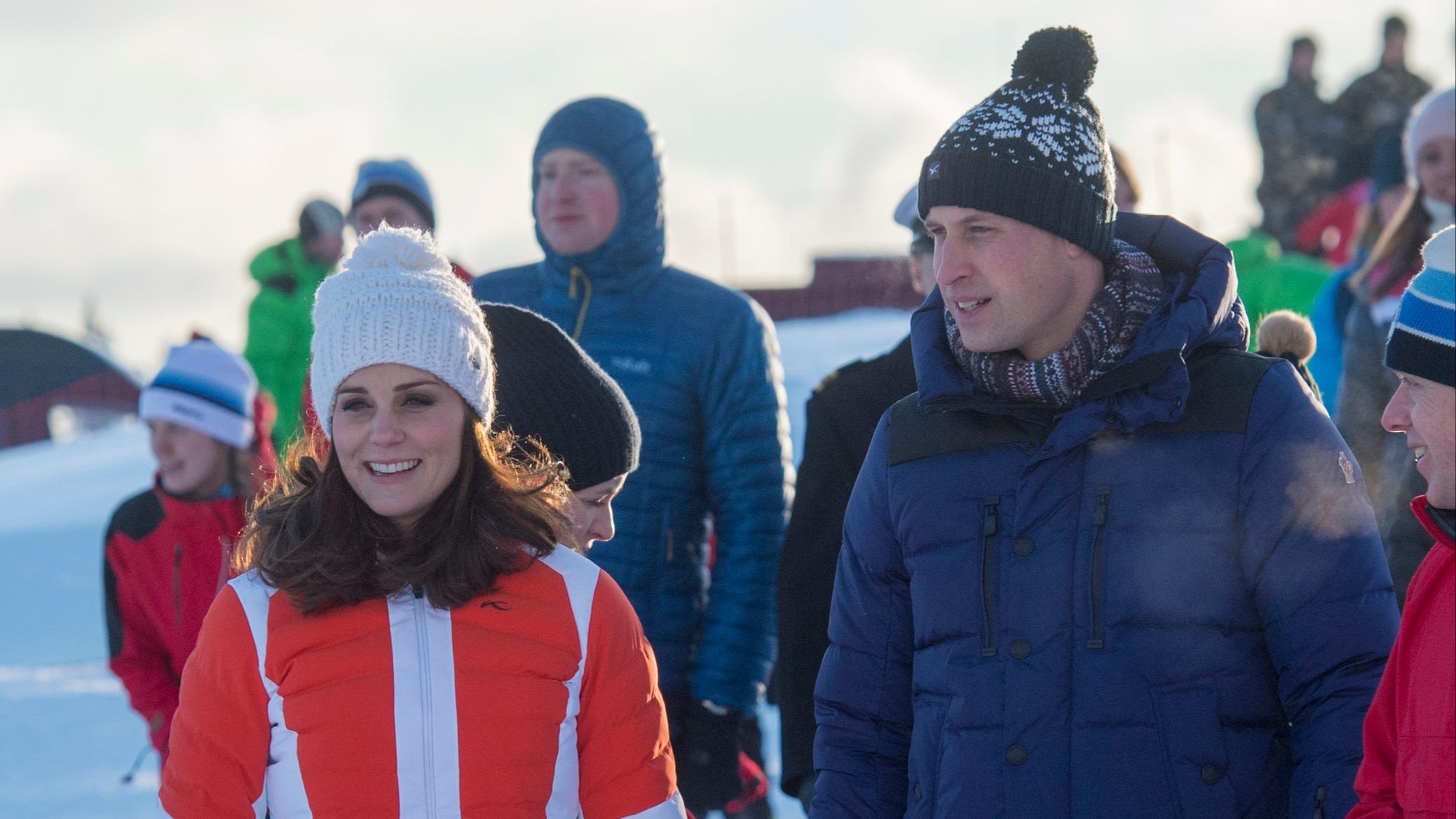 Kate et William au ski à Courchevel, un témoin raconte : « Ils étaient ...
