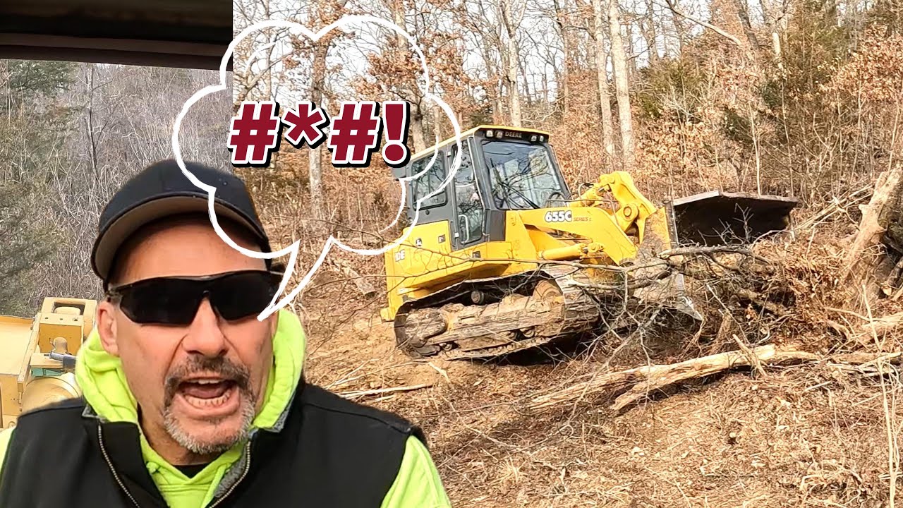 Cutting a new UTV trail across a steep Ozarks creek crossing | Bonus ...