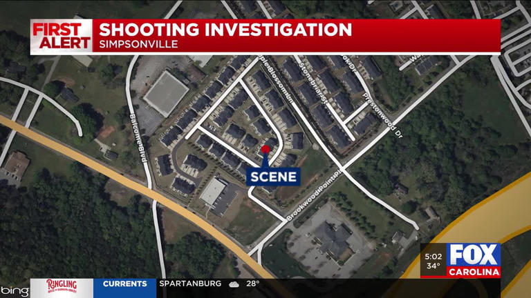 Man injured in Simpsonville shooting, deputies say