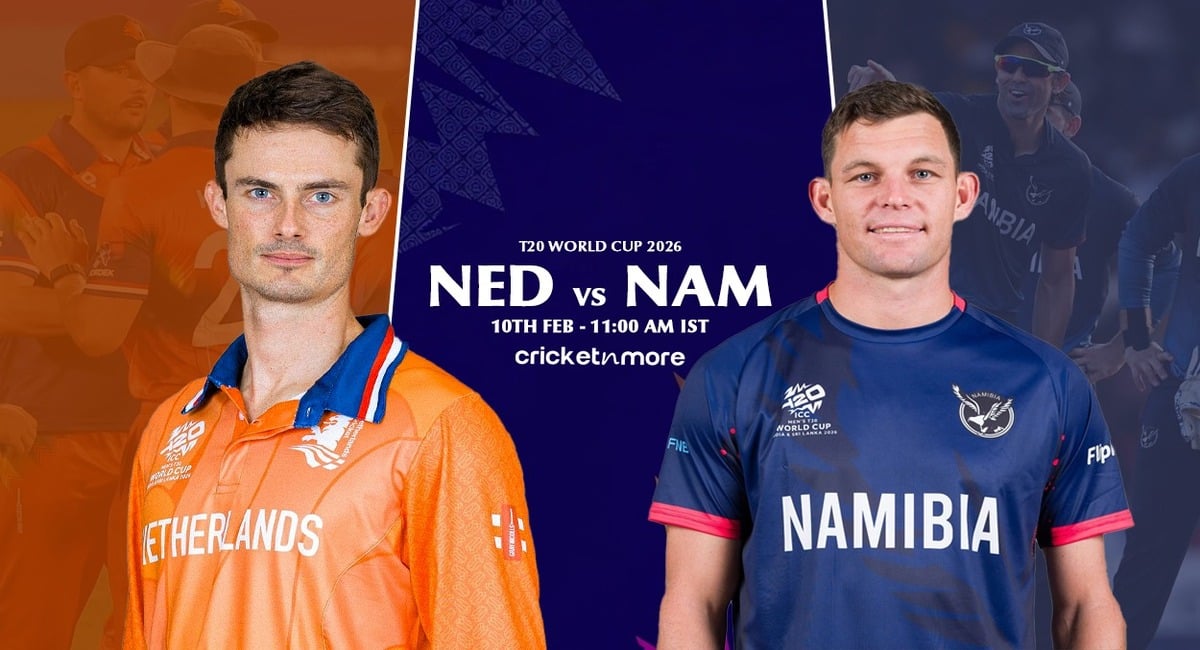 NED vs NAM match 10 prediction, ICC T20 World Cup 2026: Match preview ...
