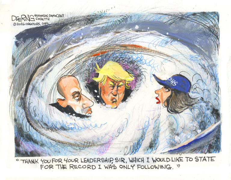 The latest syndicated political cartoons (2/9)