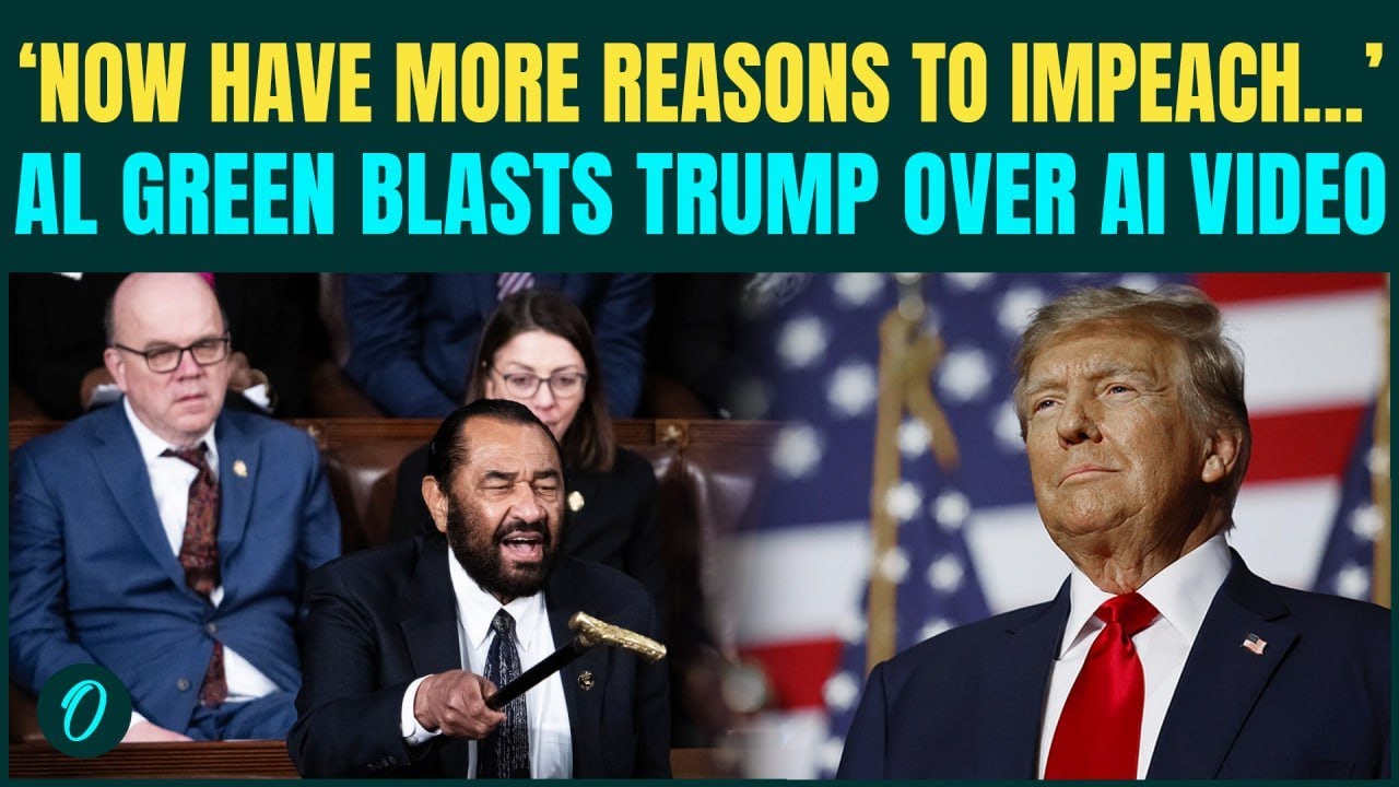 Trump to be impeached over Obama video? Rep. Al Green drops bombshell ...