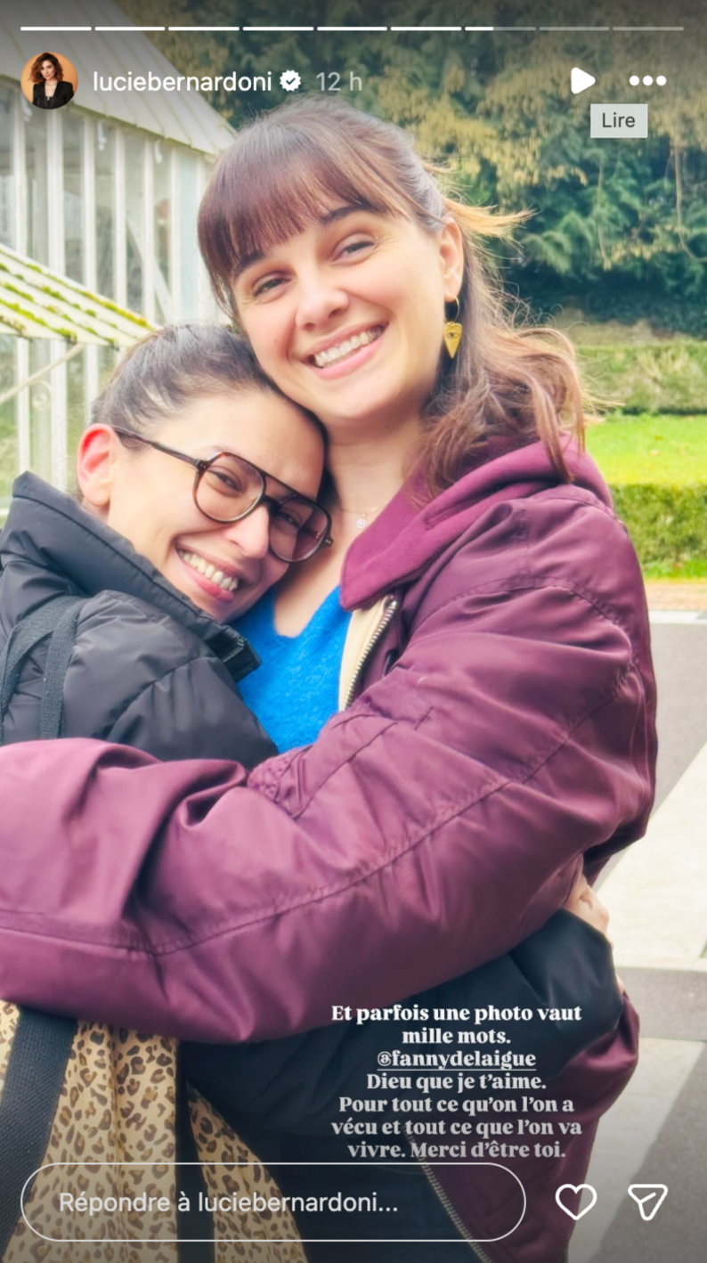« Tu le mérites tant » : Lucie Bernardoni adresse de tendres messages à ...