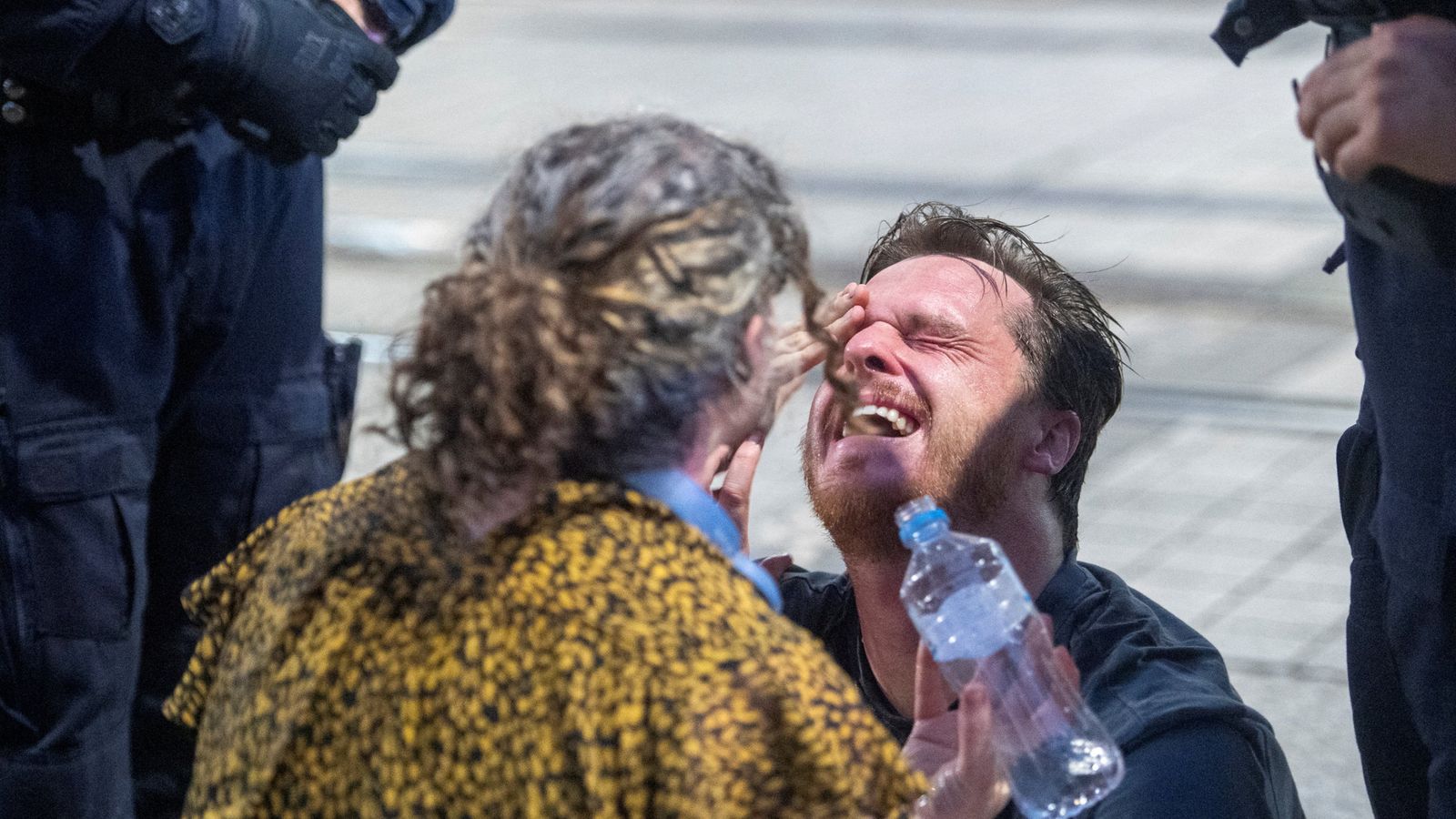 Tear gas and pepper spray used on Australian protesters opposing ...