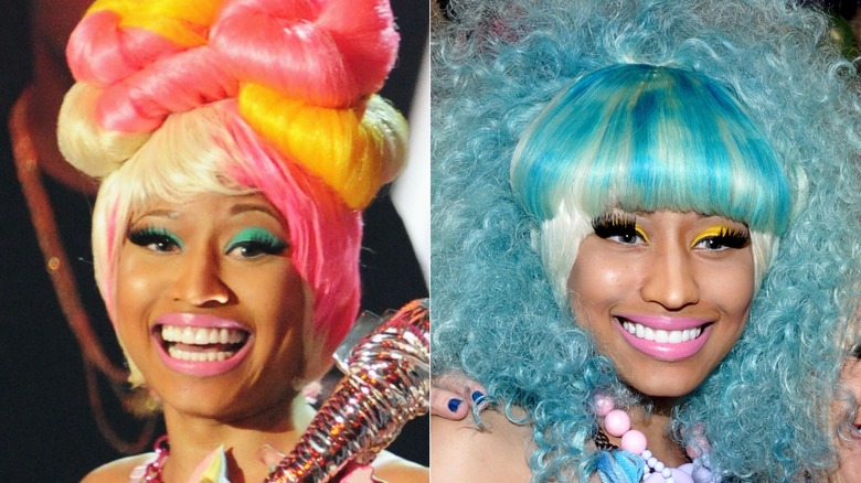 Nicki Minaj's striking face transformation through the years