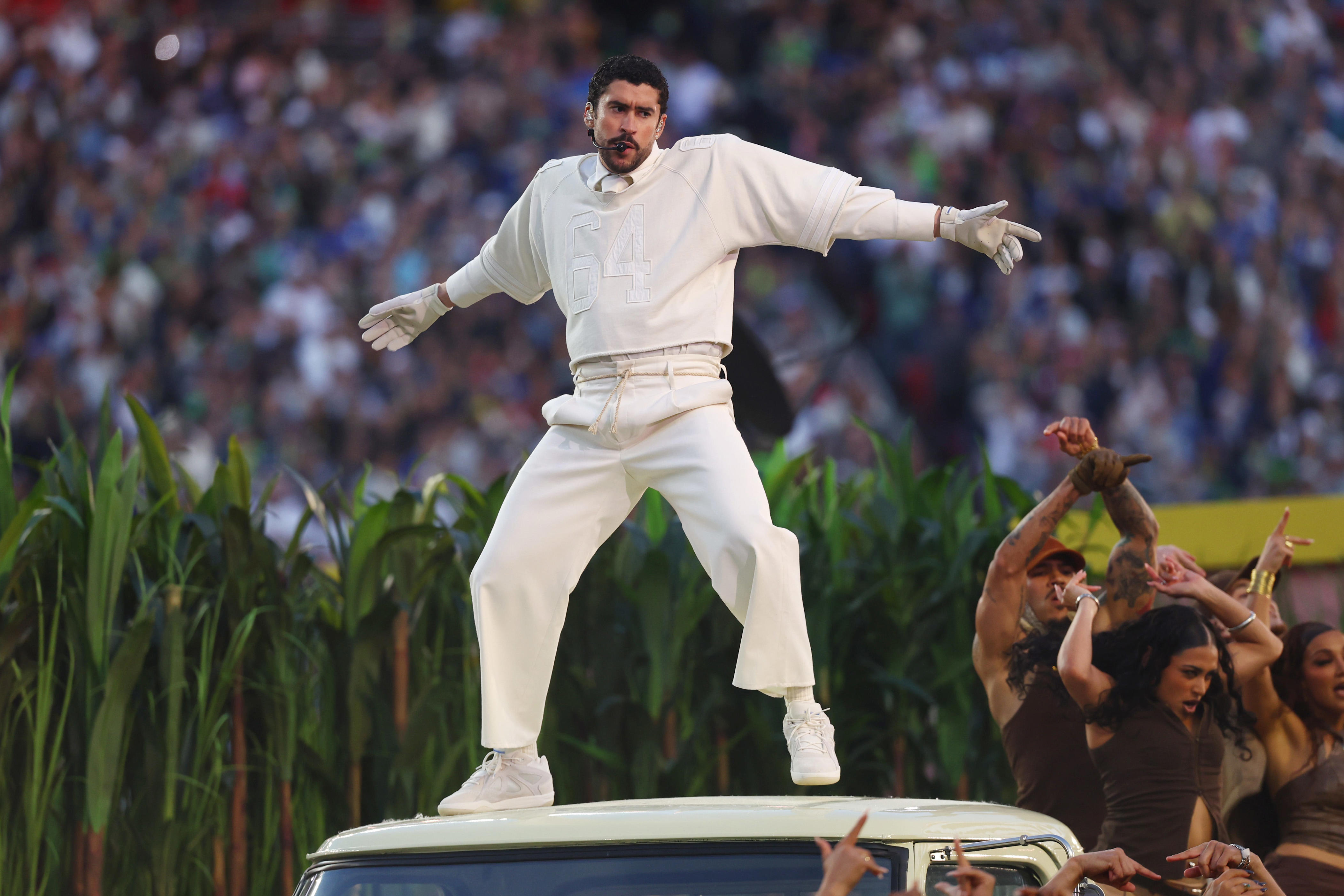 7 Bad Bunny references during Super Bowl halftime, explained