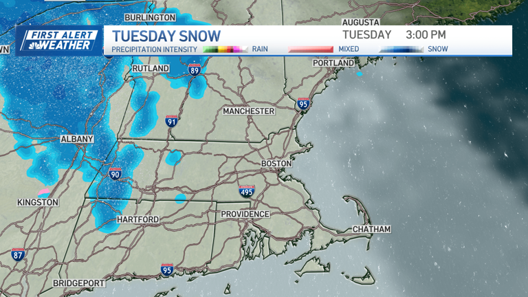Winter won't let up! First alert for Tuesday snow, more possible this ...