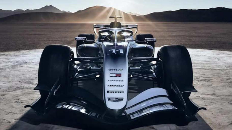 Cadillac Reveals Their Very F1 First Livery During Super Bowl LX