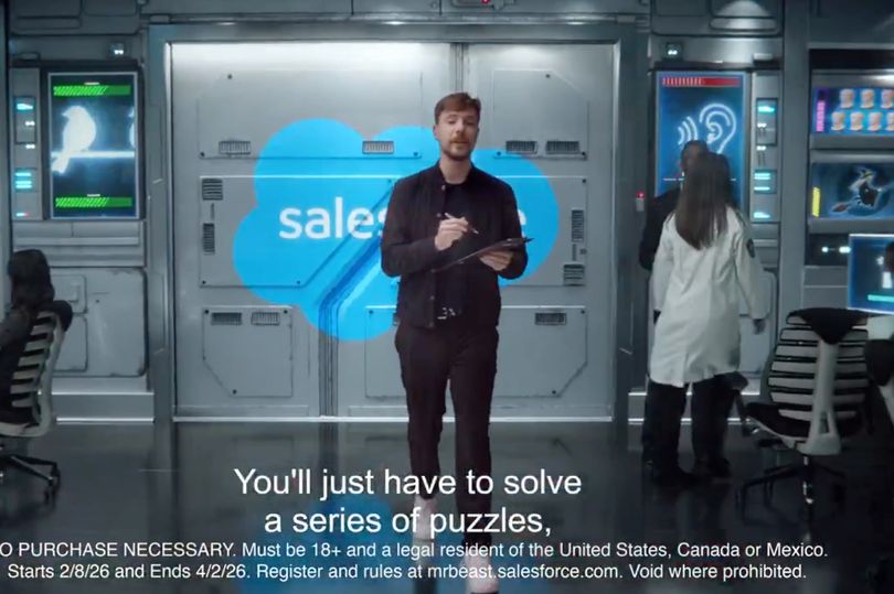 Salesforce's MrBeast Super Bowl ad offering $1M faces setback after ...