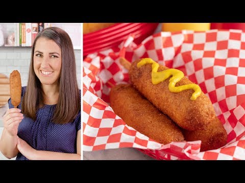 How to make hand dipped corn dogs