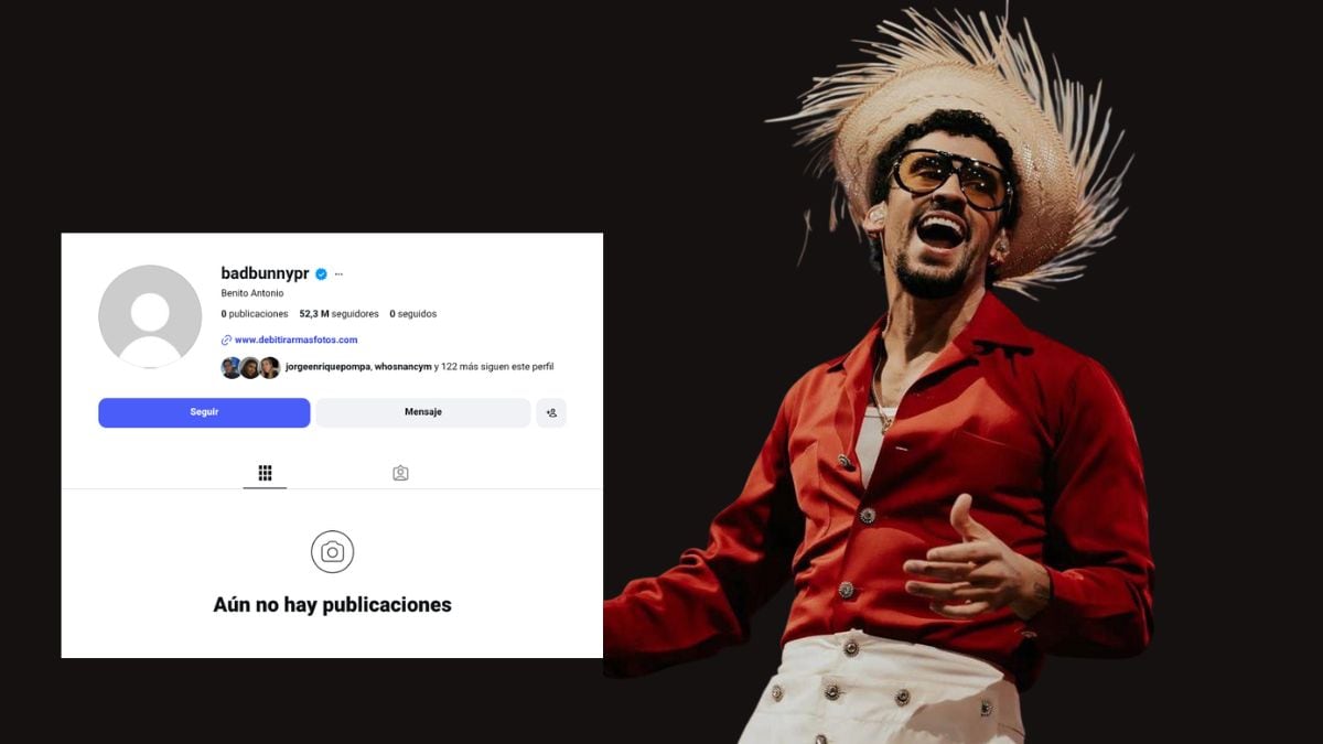Bad Bunny borra todo su Instagram tras el Super Bowl 2026 y desata ...
