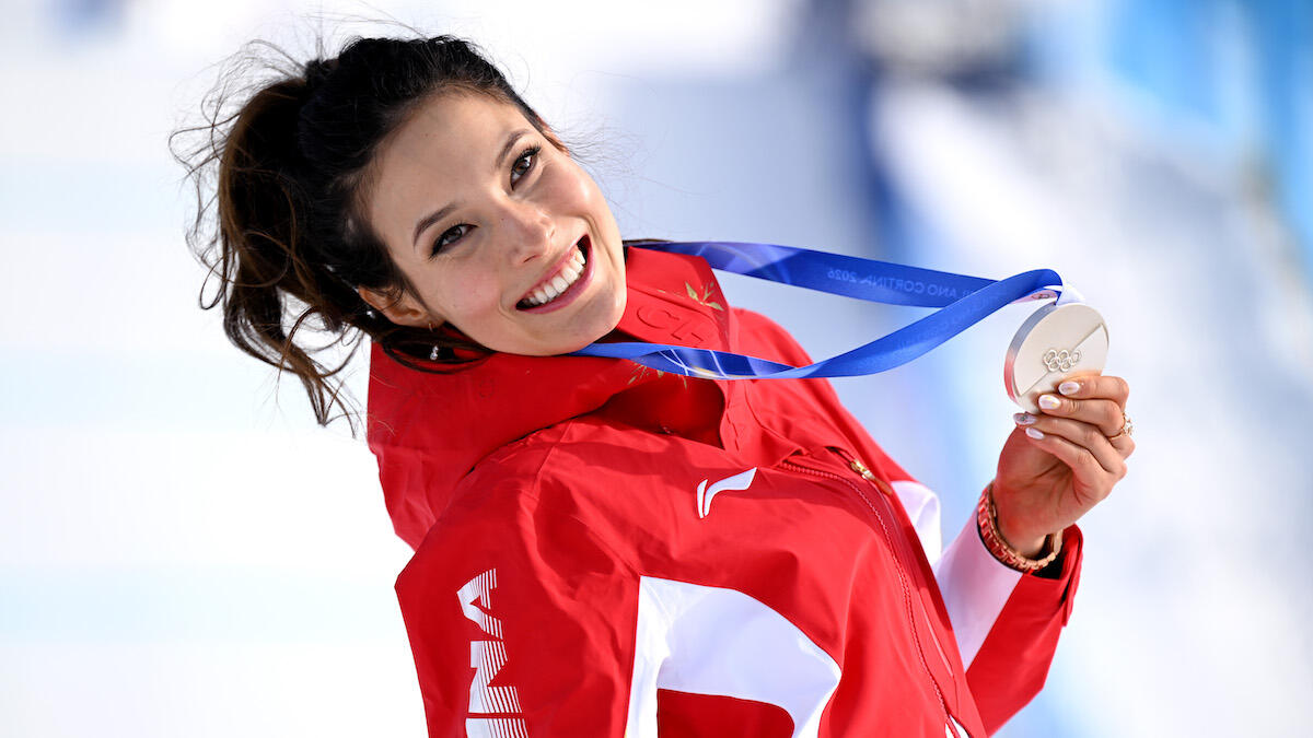 Eileen Gu, US-born skier representing China, medals in first event