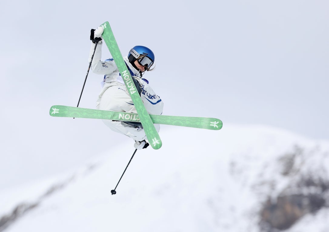 Superb photos of Olympic skier and SI swim model Eileen Gu