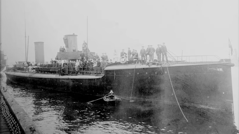 The naval race that started the First World War