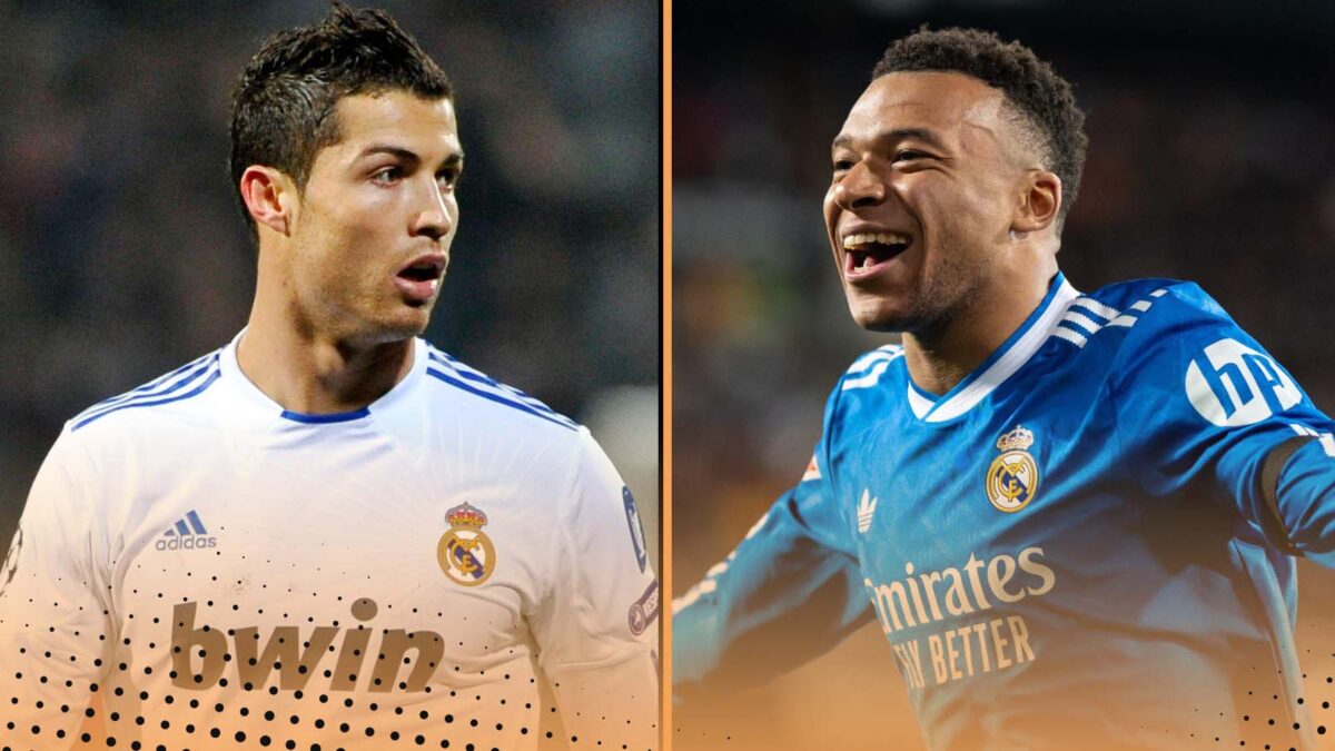 Comparing Kylian Mbappe’s Real Madrid stats with Cristiano Ronaldo’s ...