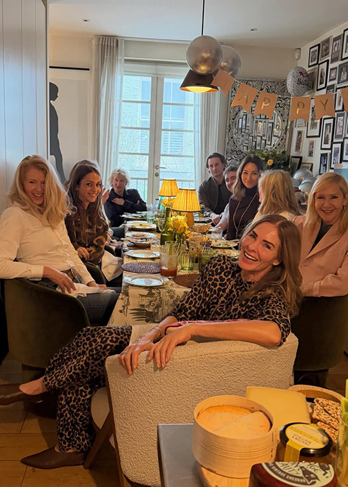 Makeup mogul Trinny Woodall celebrates turning 62 in swanky London home ...