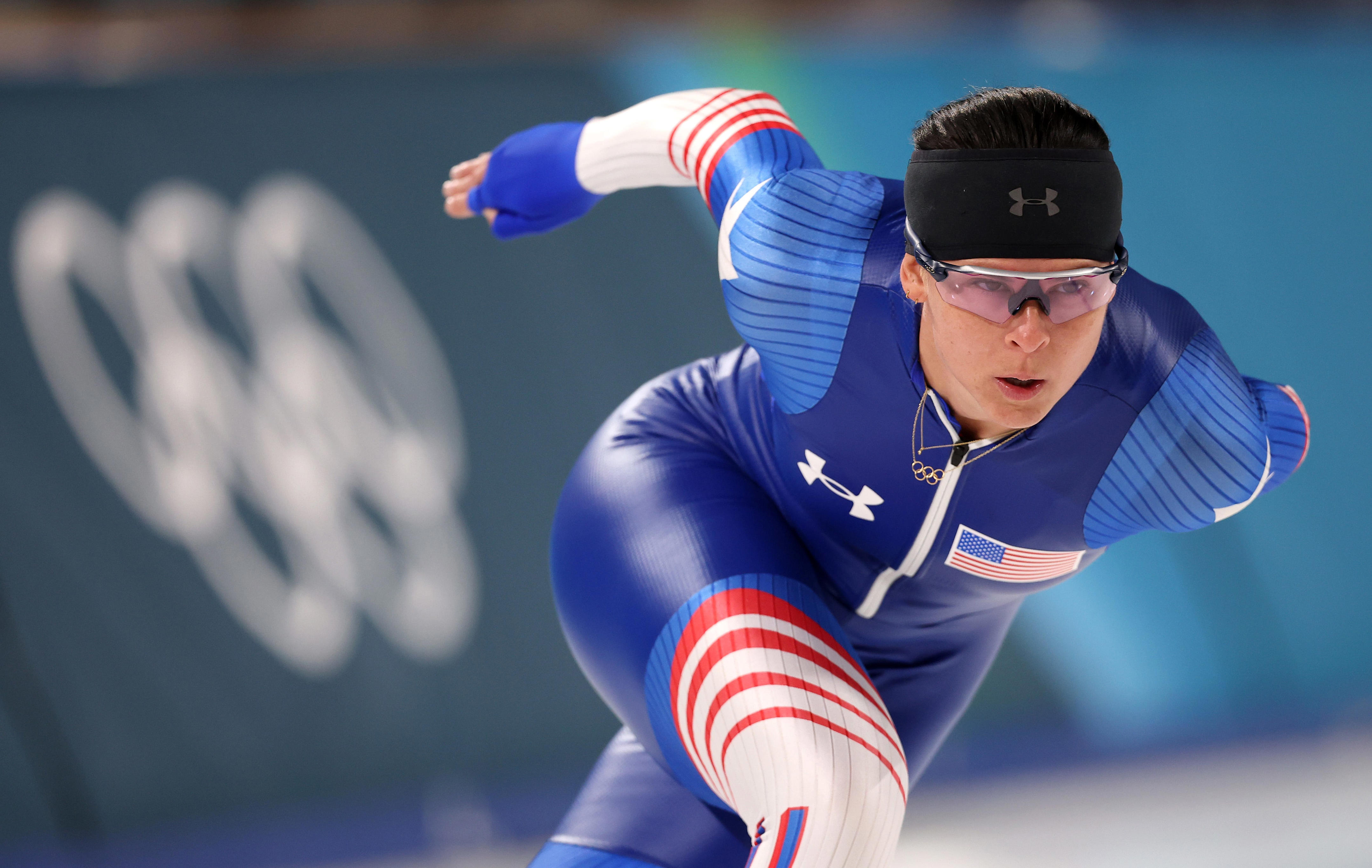 Brittany Bowe in the women's 1,500 meters — how to watch, streaming