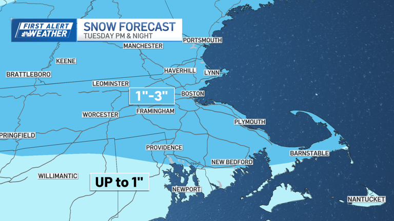 Winter won't let up! First alert for Tuesday snow, more possible this ...