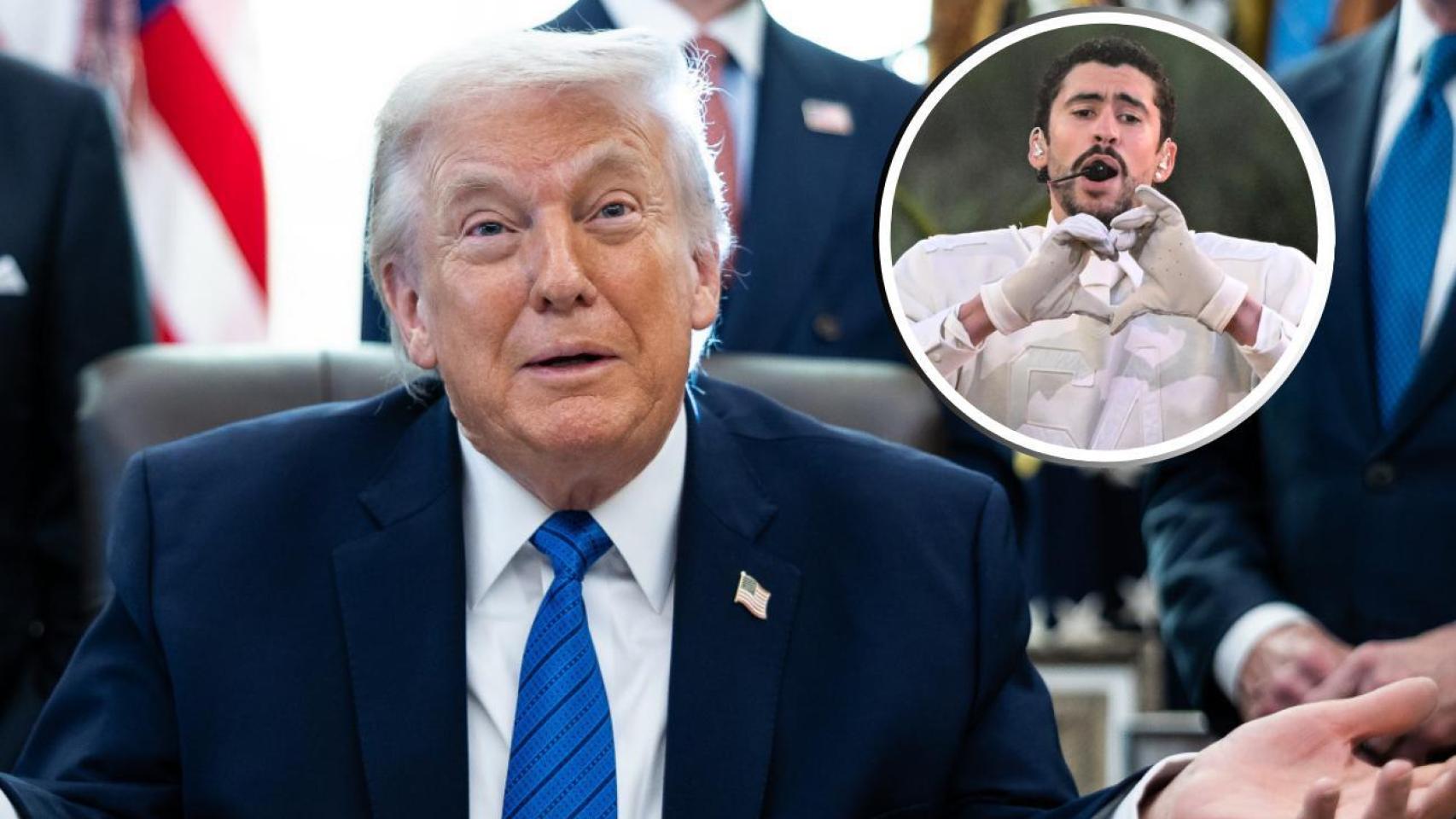 Trump carga contra Bad Bunny en la Super Bowl: "El baile es repugnante ...