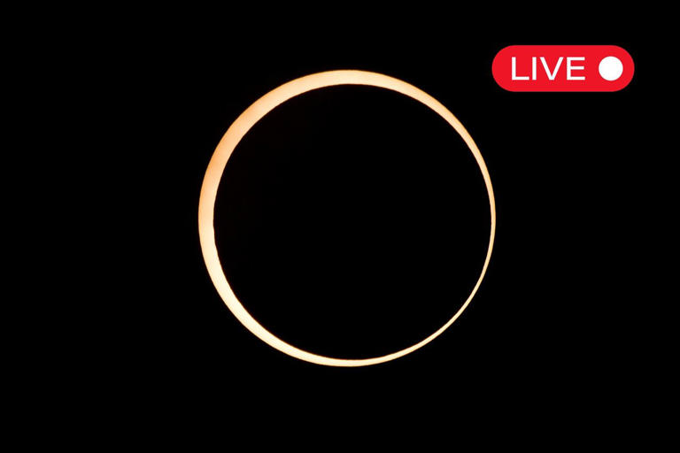 Annular 'ring of fire' solar eclipse February 2026: Live updates