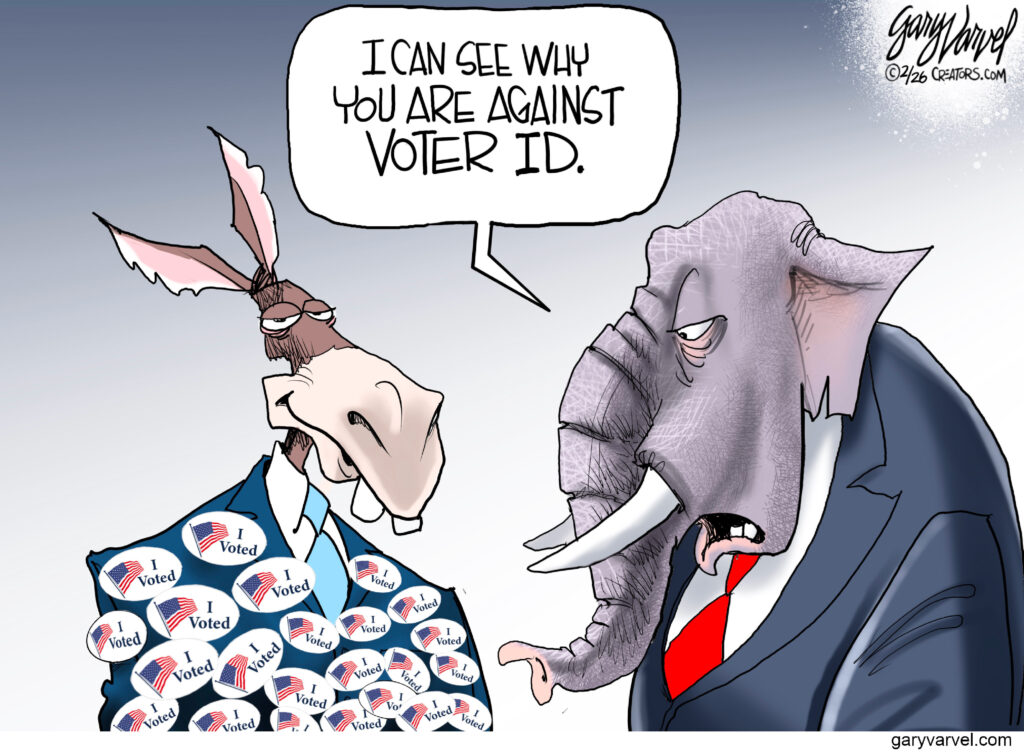 The latest syndicated political cartoons (2/9)
