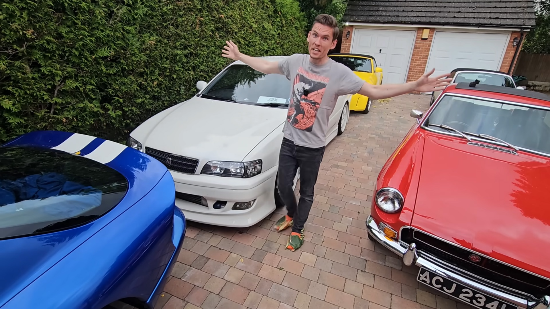 Testing my full garage in drag races