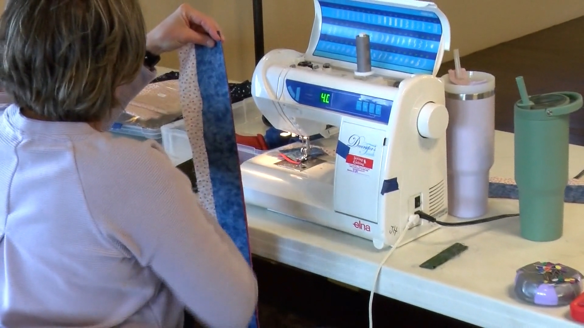 Volunteers in western Iowa make quilts for veterans as part of National ...