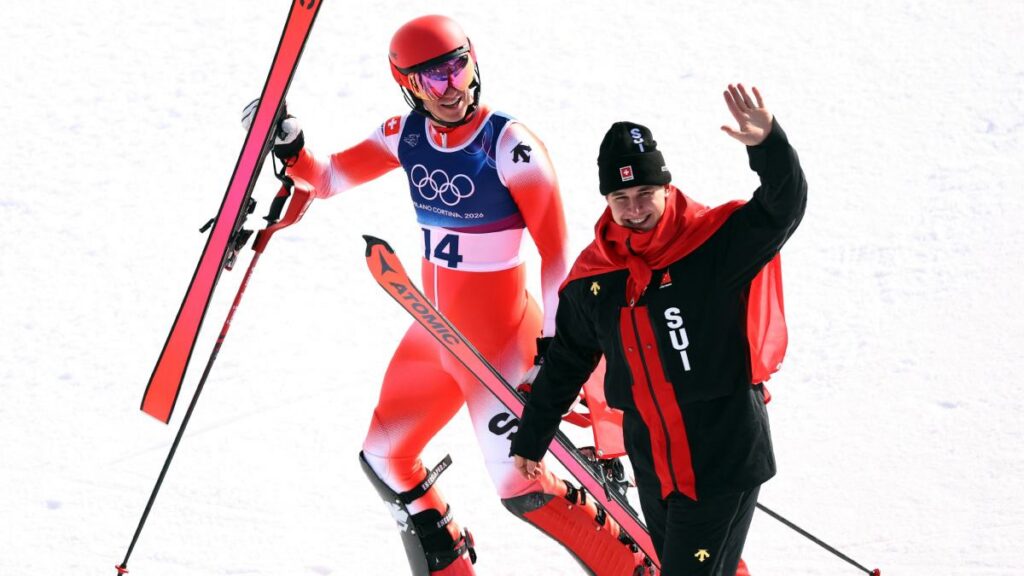 Suiza gana oro en el slalom combinado por equipos varonil y la plata se ...