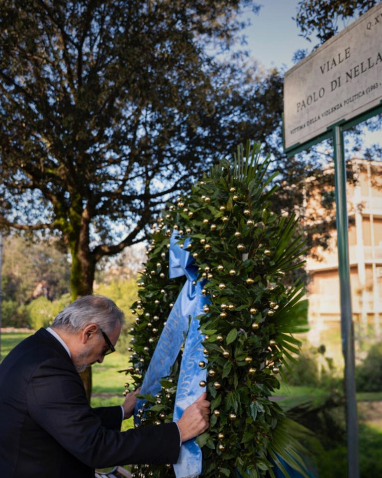 Rocca commemora Paolo Di Nella, 'non ricadere negli anni di piombo'